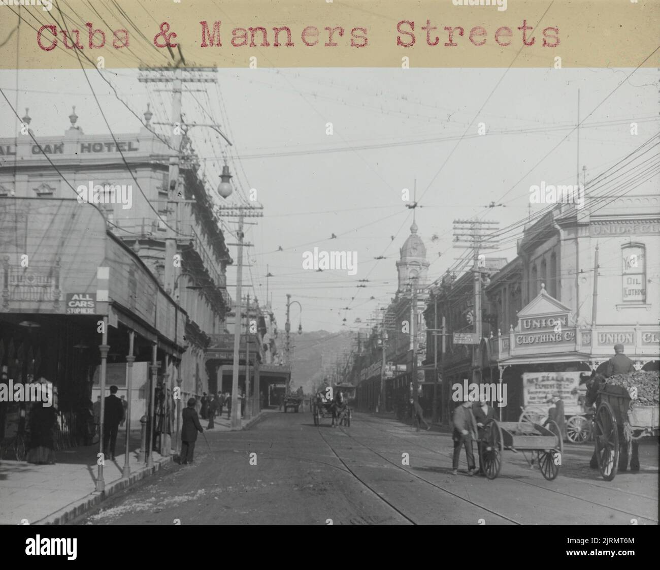 Wellington cuba and manners street hi-res stock photography and images ...