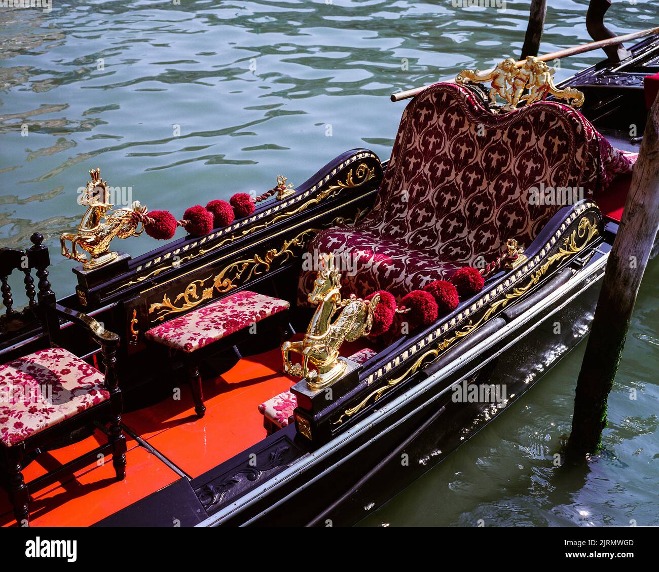 A beautiful venetian gondola is waiting for you Stock Photo - Alamy
