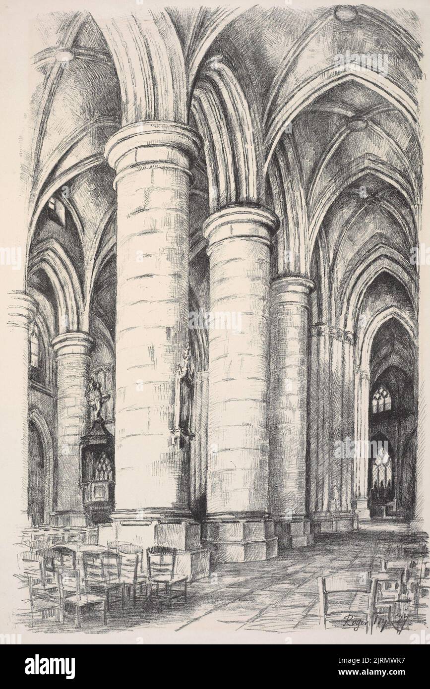 St Jacques, Dieppe, 1927, by Roger Fry. Gift of Mrs Pamela Diamond, the ...