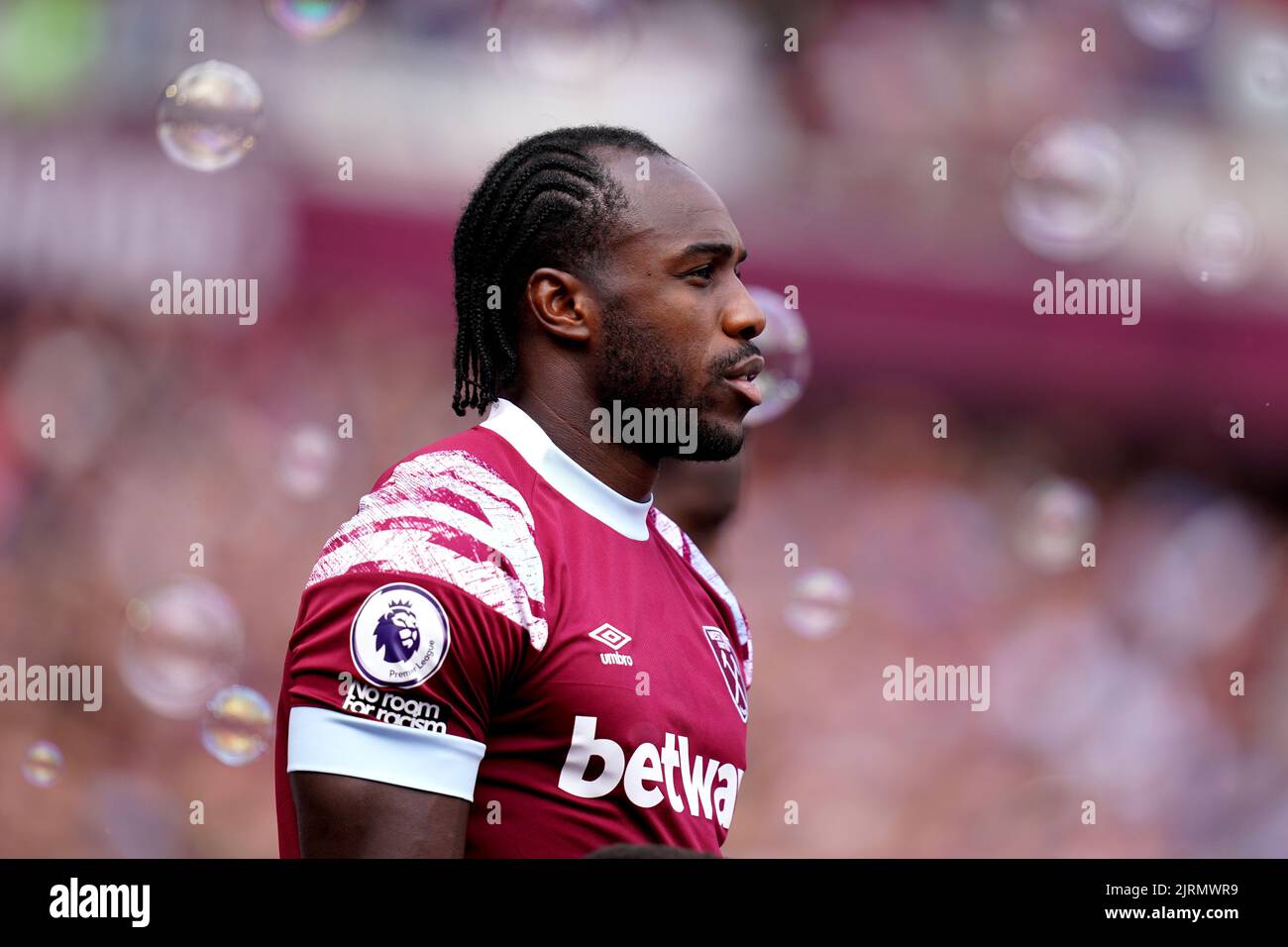 West Ham United's Michail Antonio during the Premier League match at ...