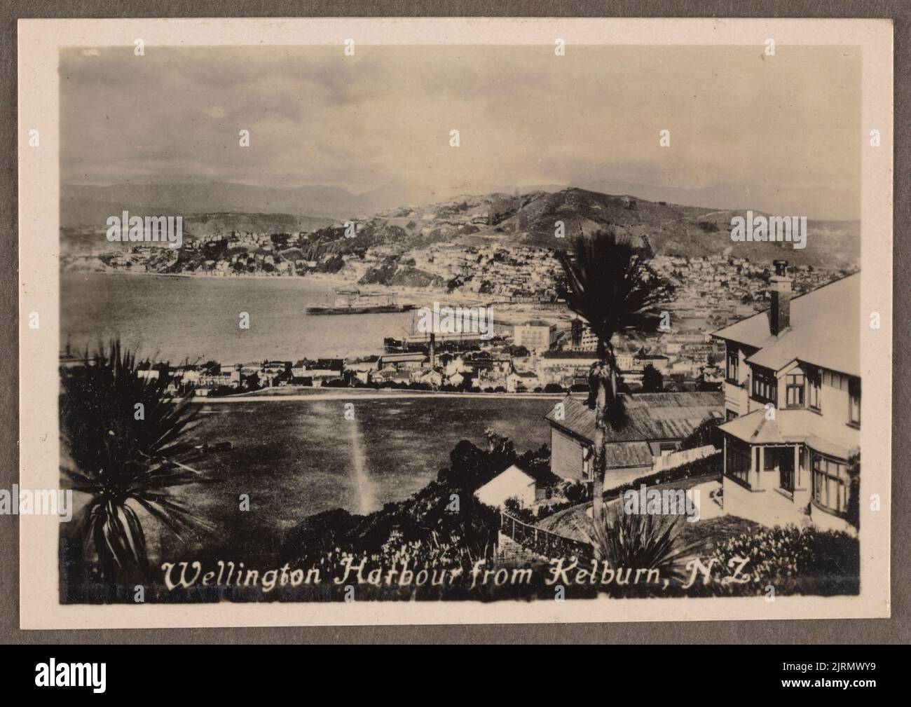 Wellington Harbour from Kelburn, New Zealand. From the album: Snaps ...