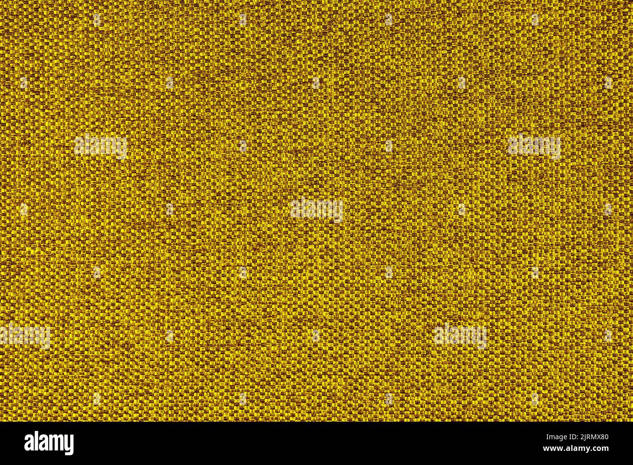 Close-up texture of natural yellow coarse weave fabric or cloth. Fabric ...