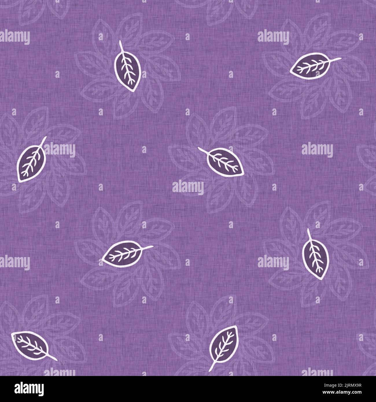 Gender neutral foliage leaf seamless raster background. Simple ...