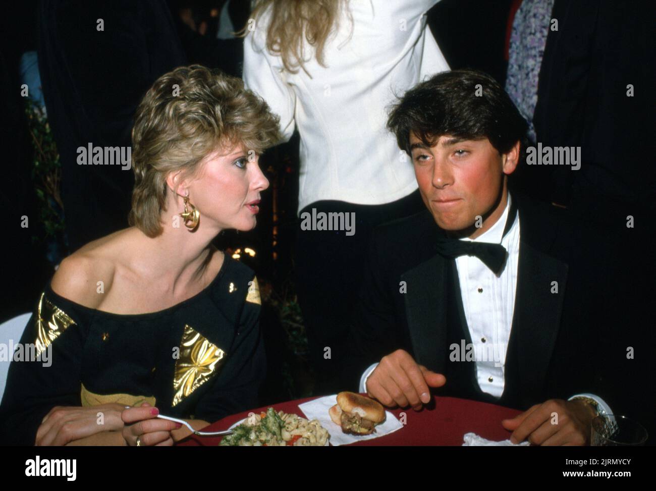 Olivia Newton-John and Matt Lattanzi Circa 1980's Credit: Ralph ...