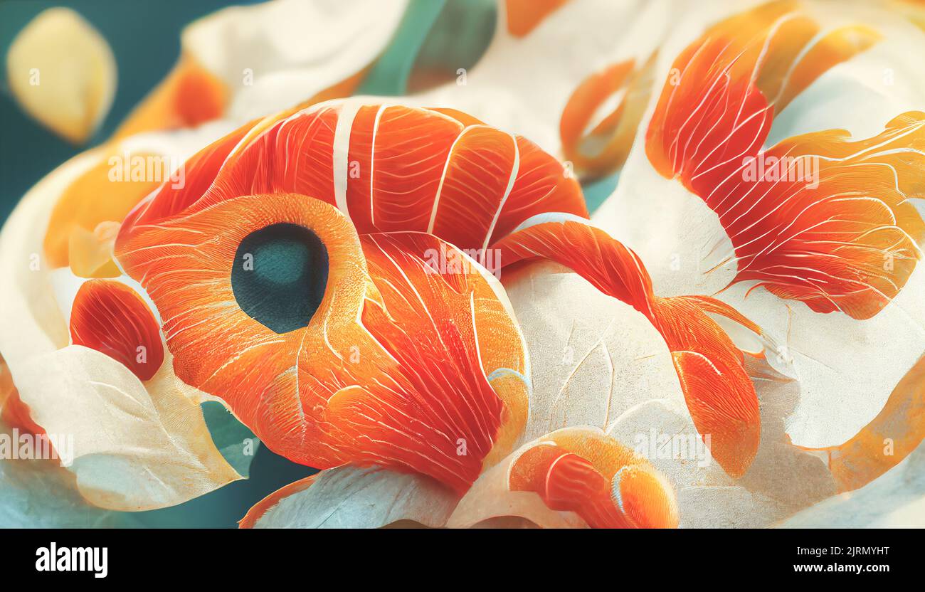 3d Gold Fish Wallpaper