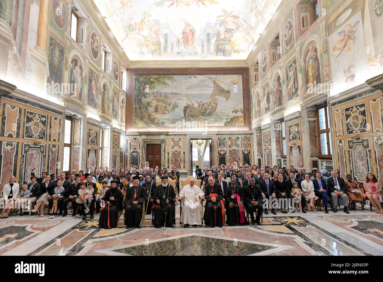 Vatican, Vatican. 25th Aug, 2022. Italy, Rome, Vatican, 22/08/25 Pope ...