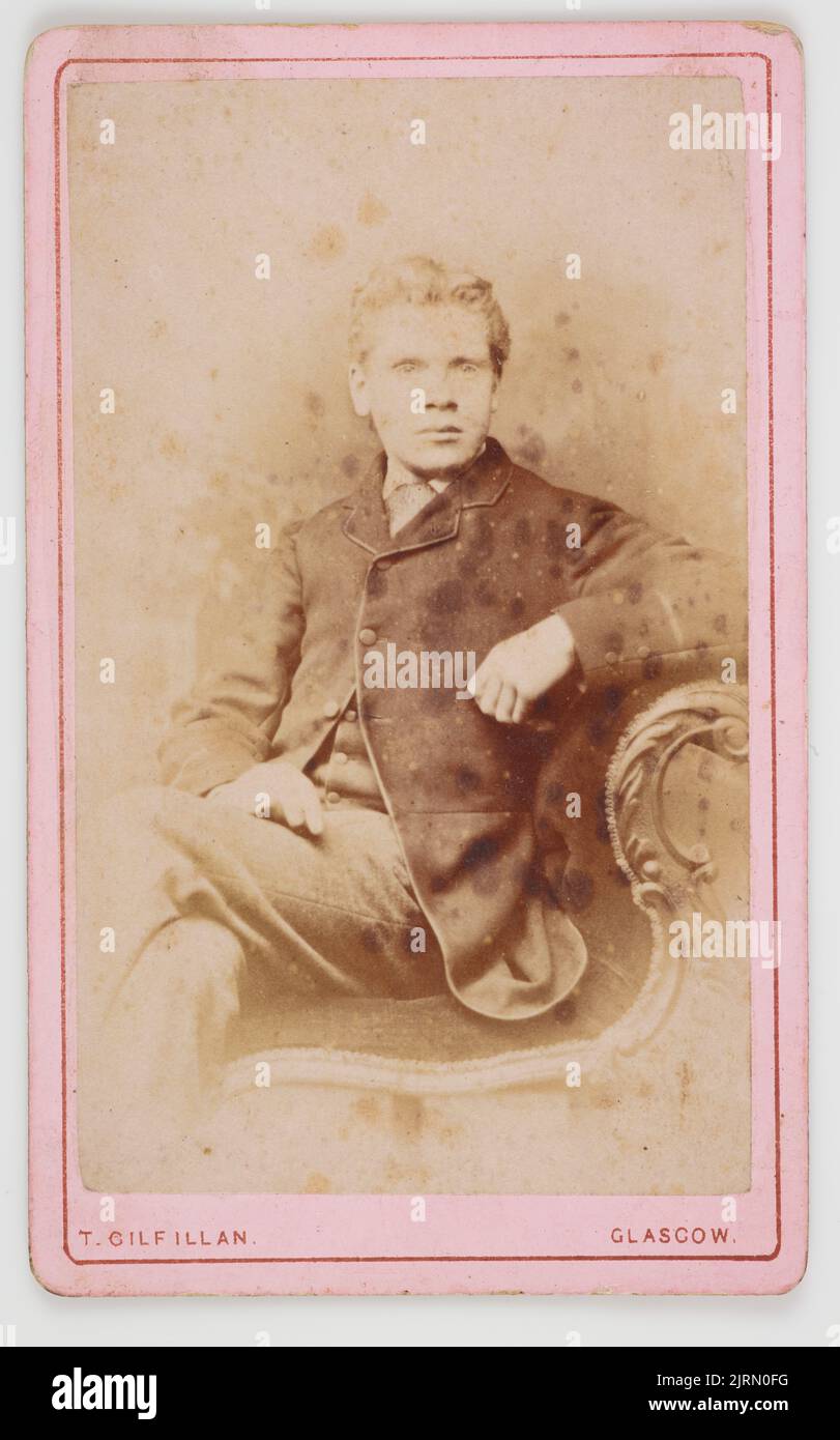 Alex McDonald. From the album: McDonald family carte-de-visite album ...