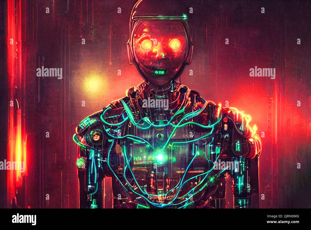 Scary robots hi-res stock photography and images - Alamy