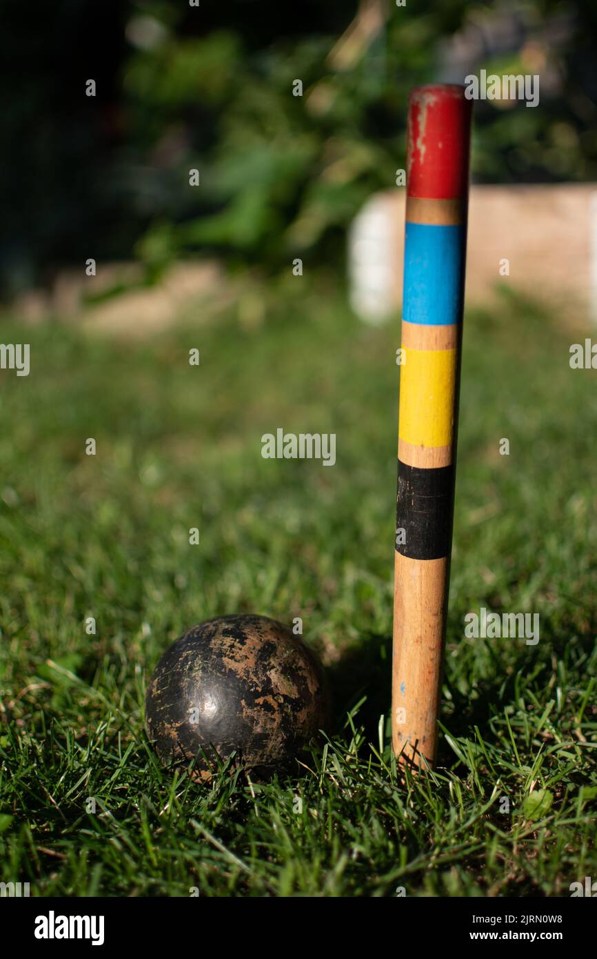 Croquet field hi-res stock photography and images - Alamy