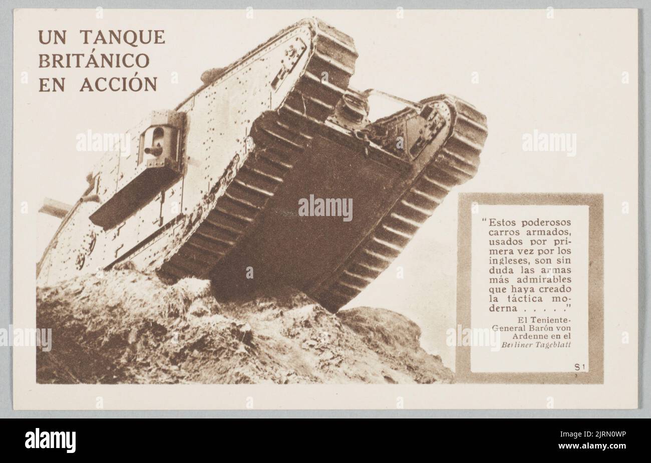 Tanque británico hi-res stock photography and images - Alamy