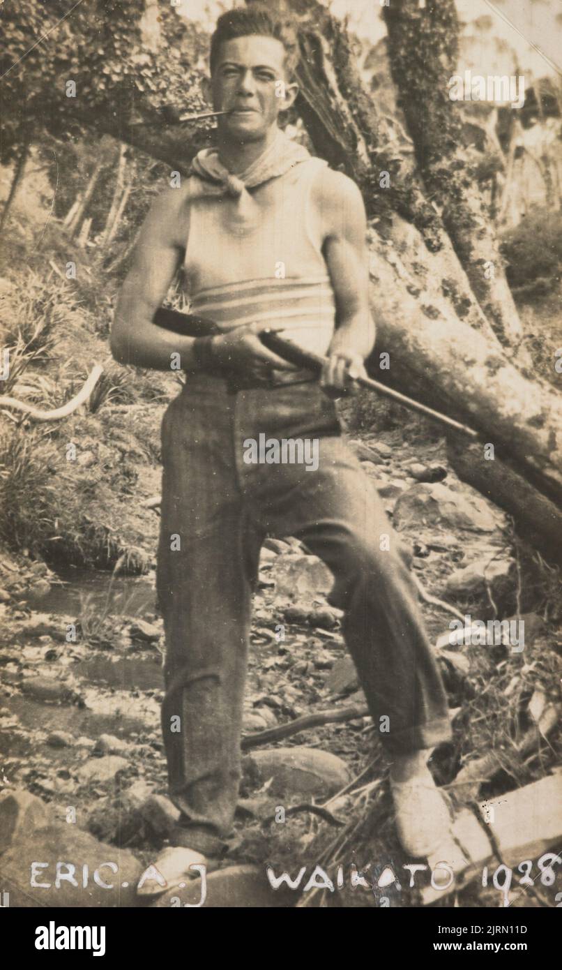 Eric A.J - Waikato, 1928, Tuakau, by Ray Finch Stock Photo - Alamy