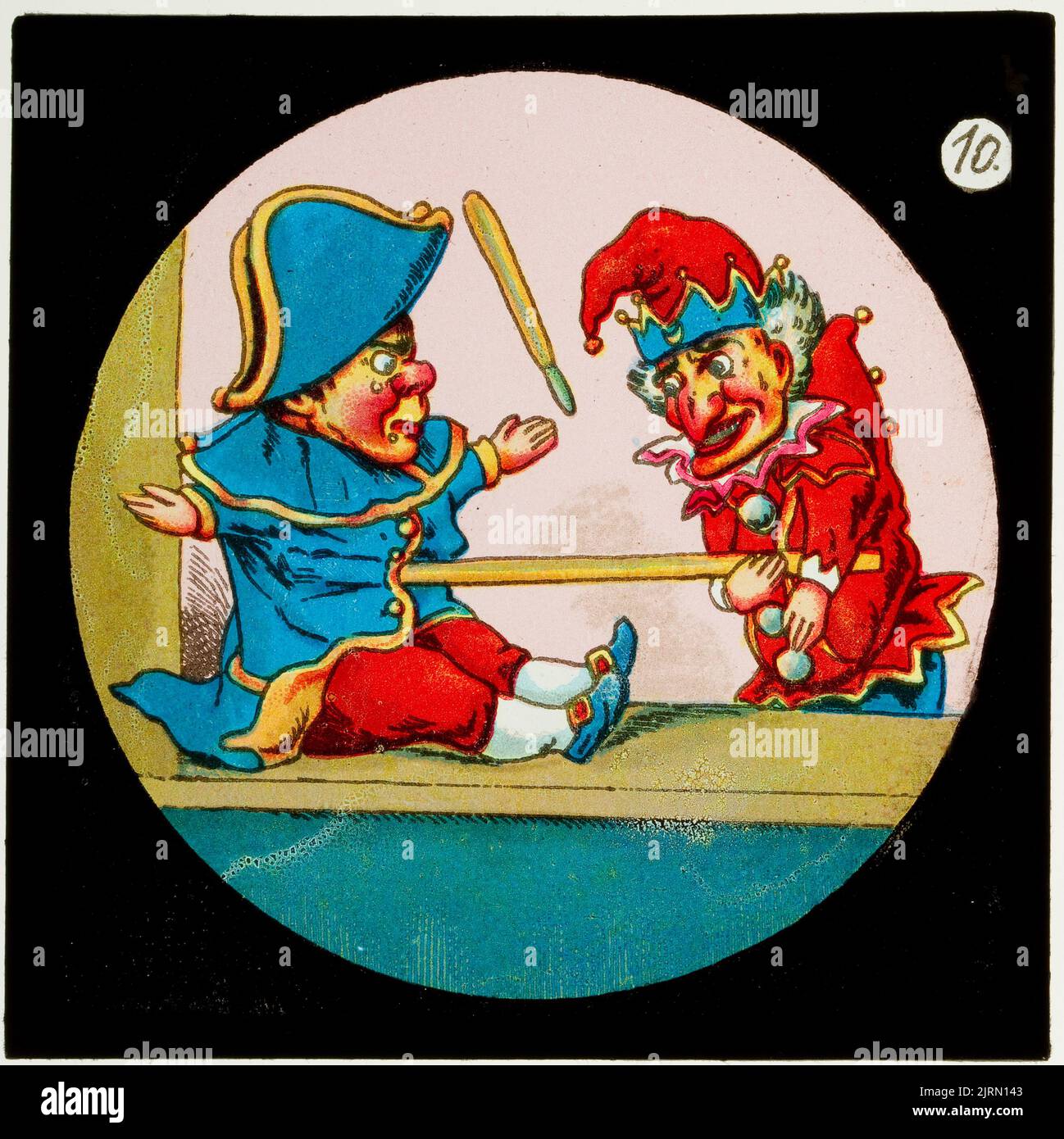 Scenes from Punch and Judy, circa 1900, maker unknown Stock Photo - Alamy