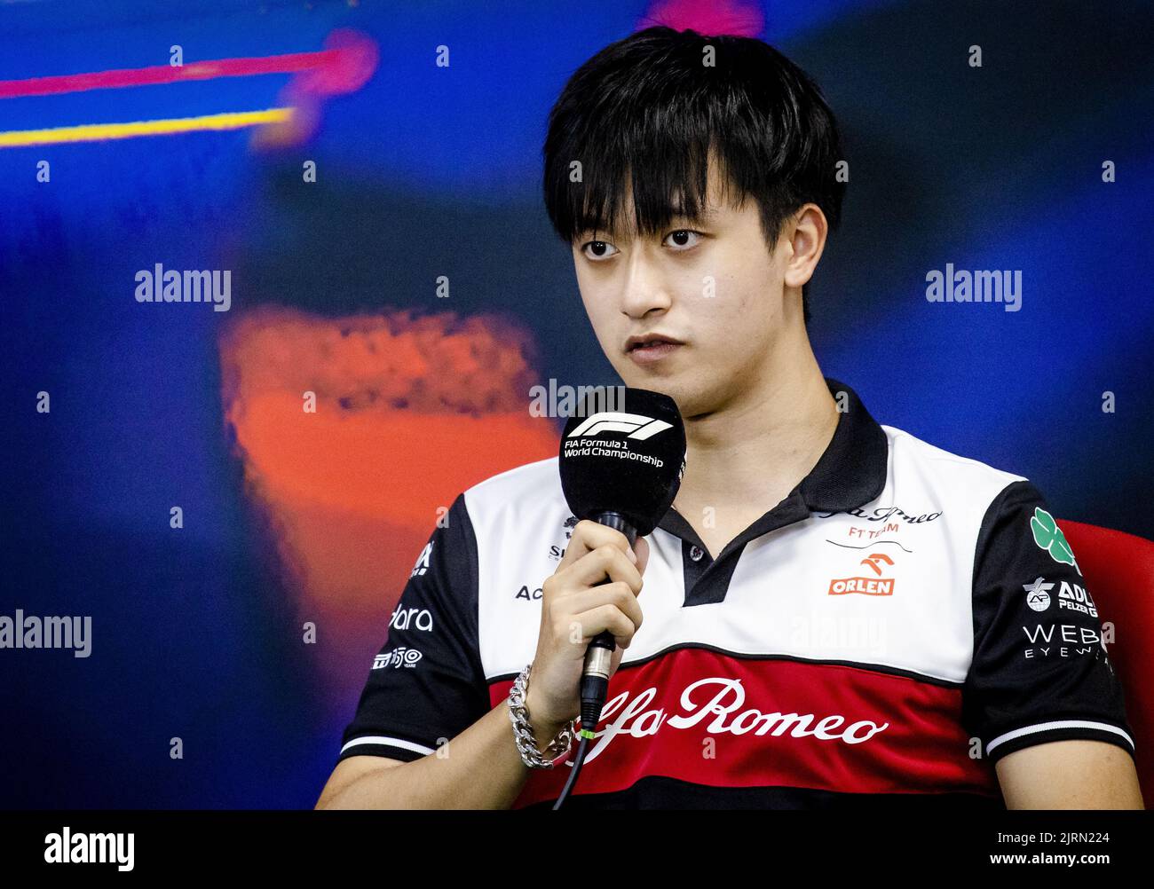 Drivers press conference zhou hi-res stock photography and images - Alamy