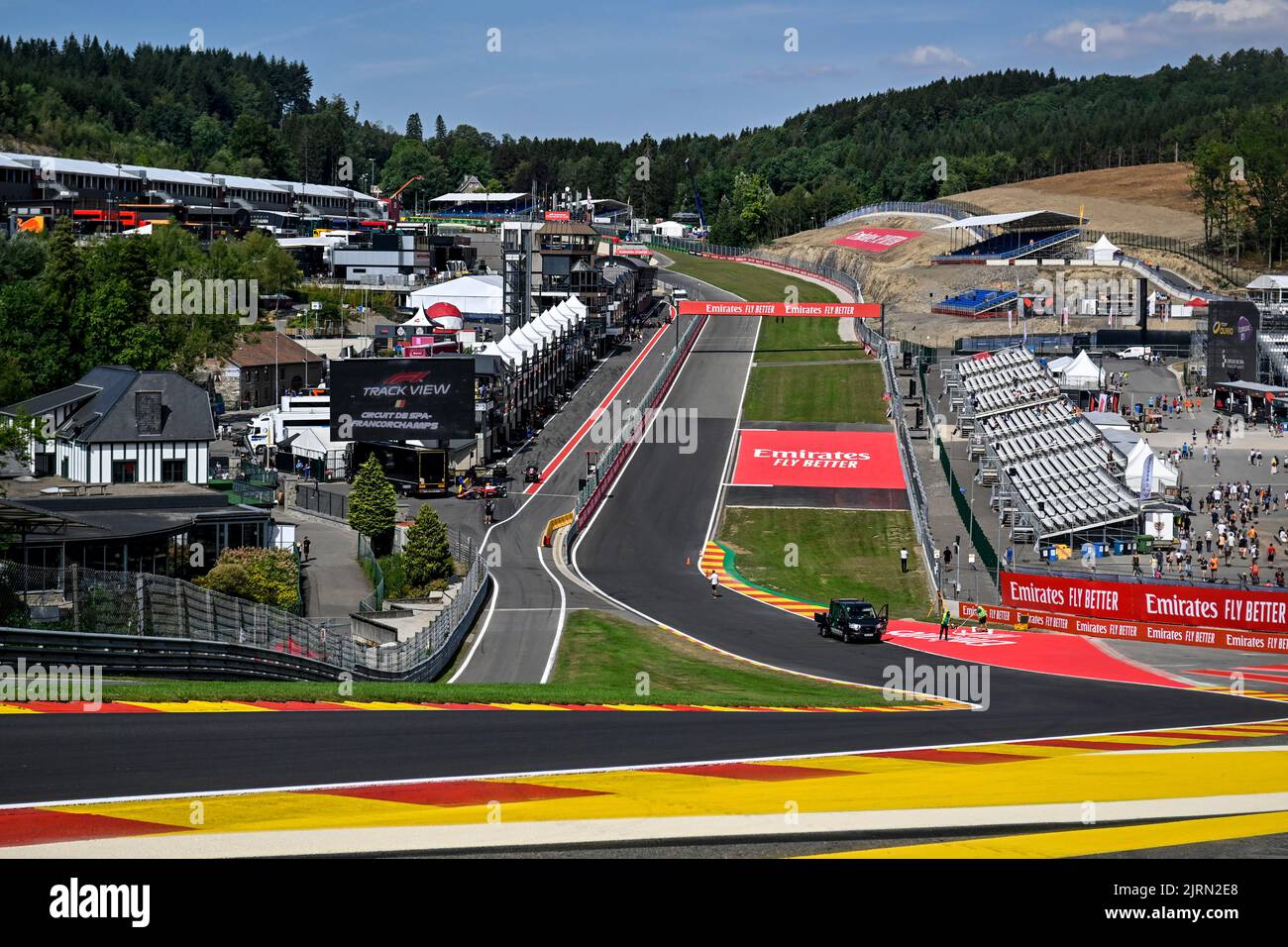 Illustration shows the raidillon during preparations ahead of this ...