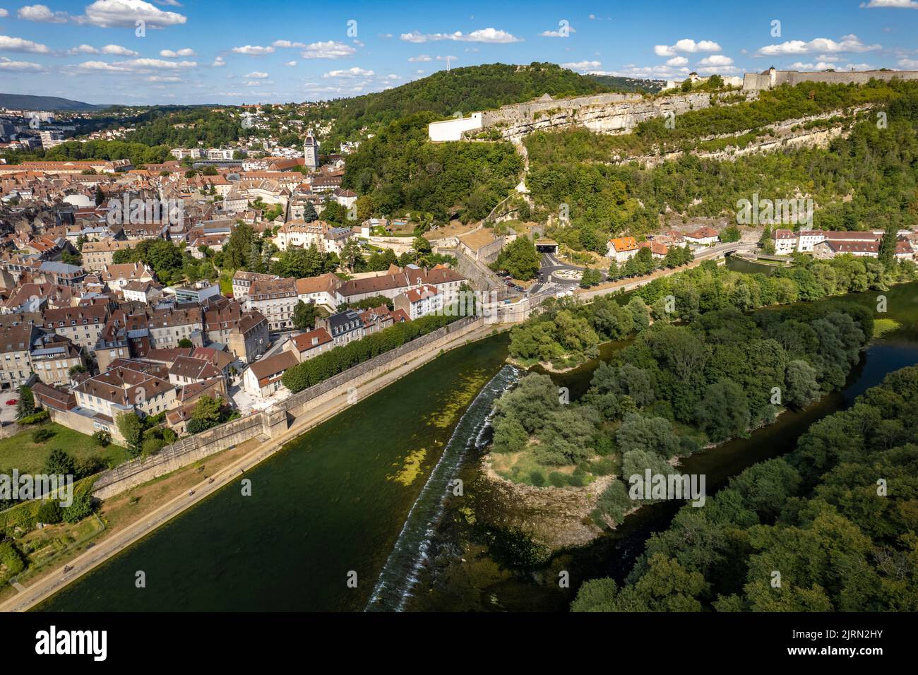 View of citadel of besancon hi-res stock photography and images - Alamy