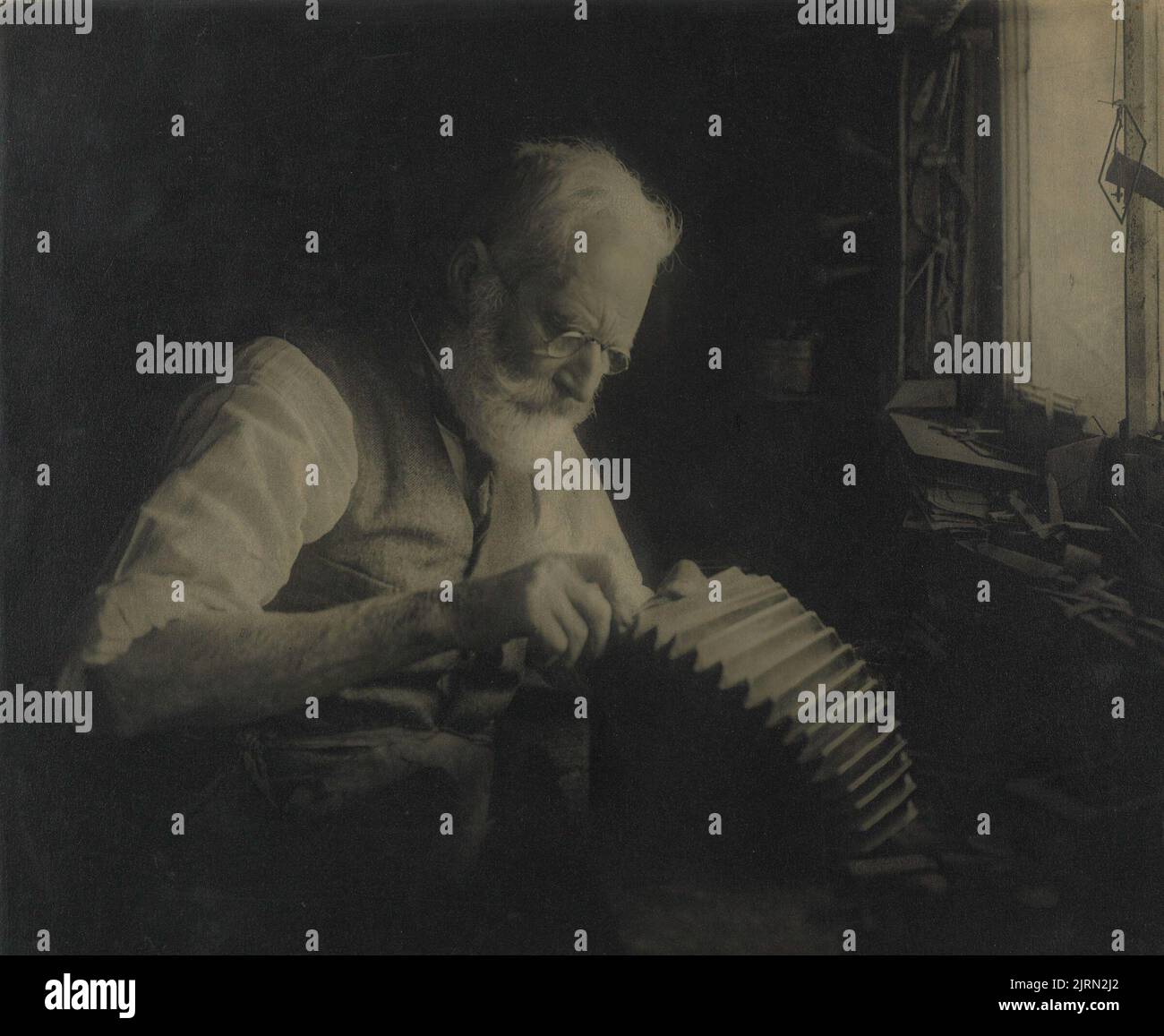 The camera doctor, 1920s-1930s, by John Johnson. Gift of Professor J.T ...