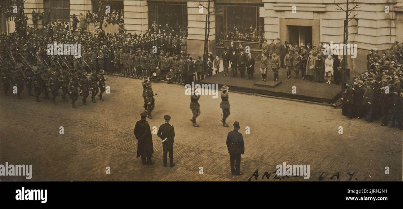 ANZAC Day. From: World War I photograph album, 1919, by Herbert Green ...