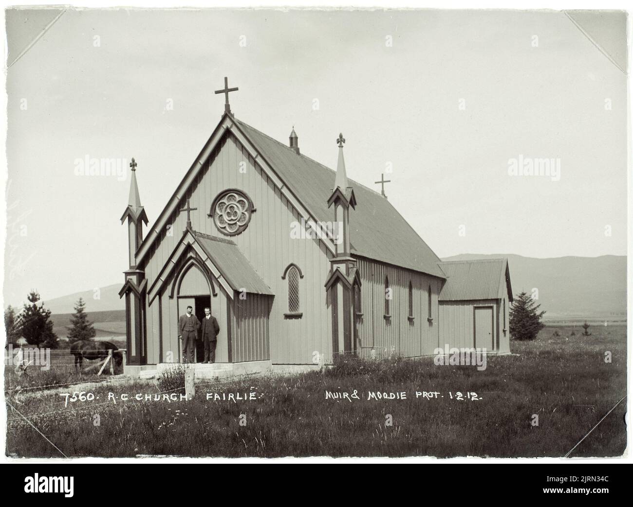 Roman Catholic Church, Fairlie, 1912, Fairlie, by Muir & Moodie Stock ...