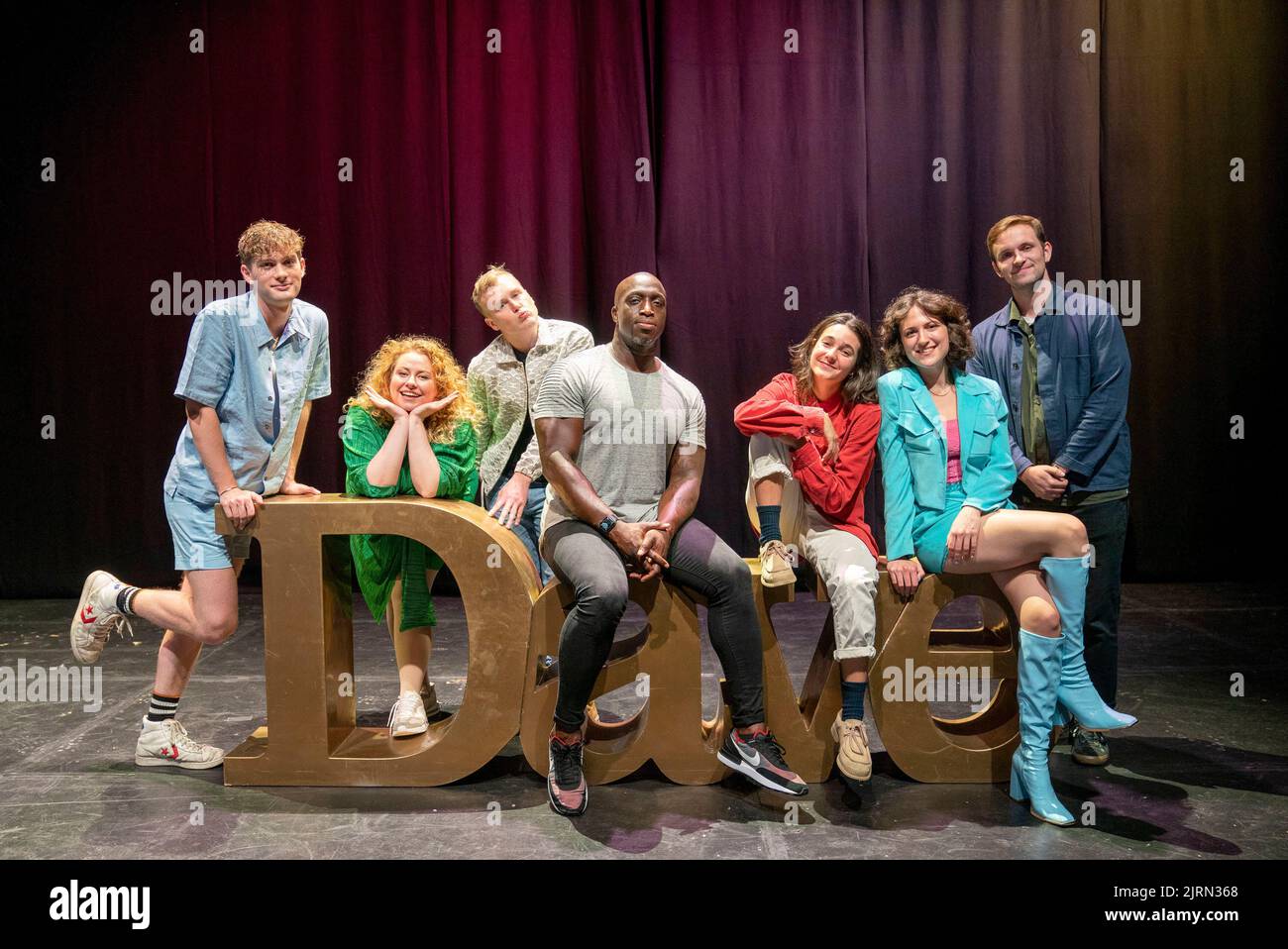 (from left) Leo Reich, Amy Gledhill, Josh Jones, Emmanuel Sonubi, Lara ...