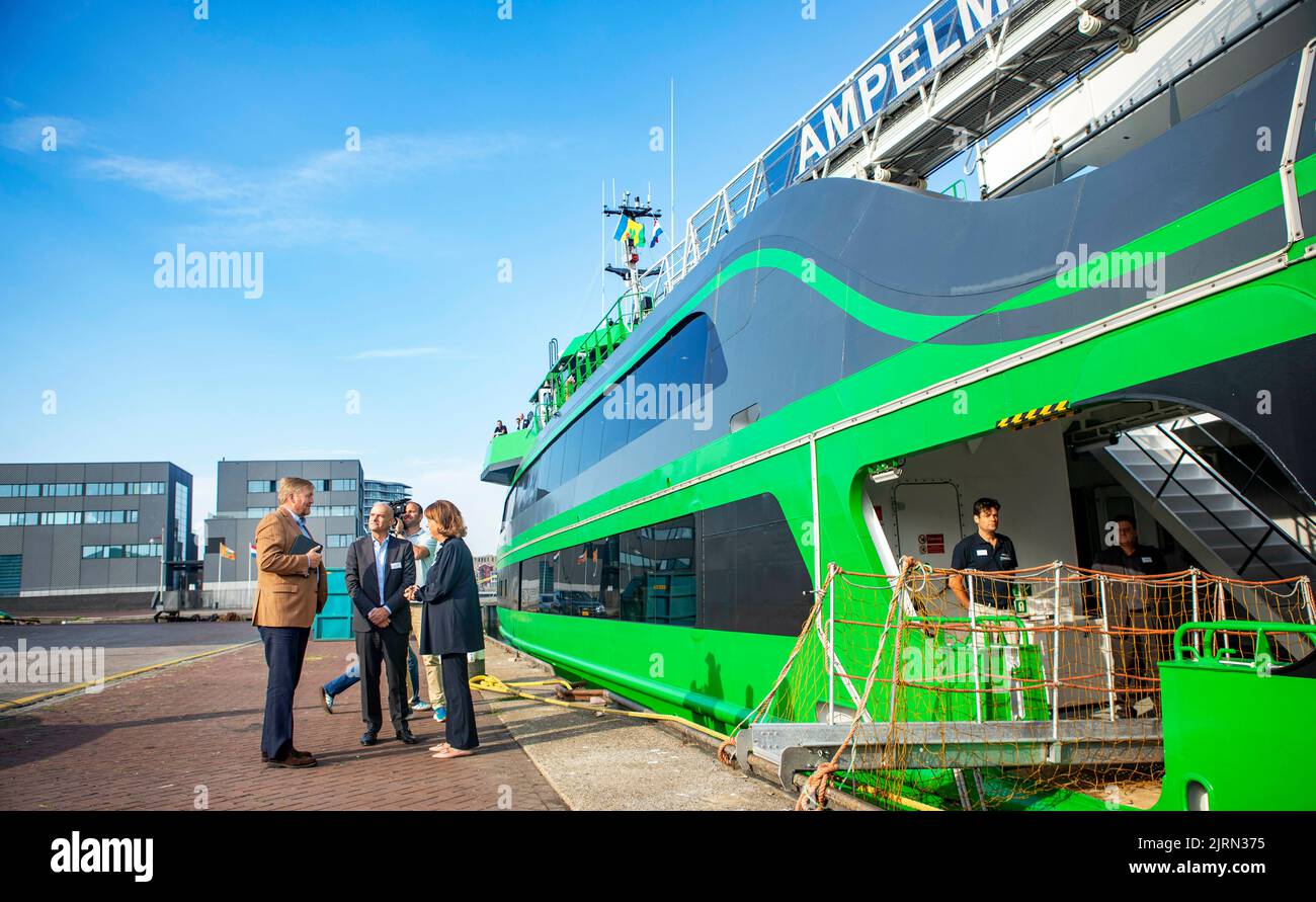Scheveningen, Niederlande. 25th Aug, 2022. King Willem-Alexander of The ...