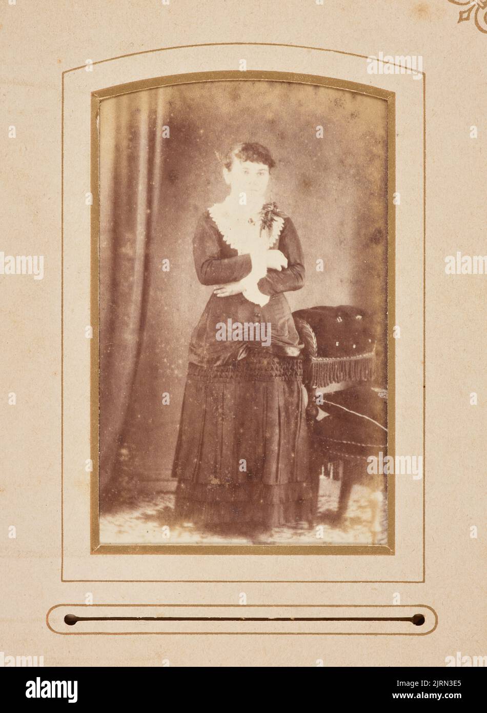 Oliver family album young woman hi-res stock photography and images - Alamy