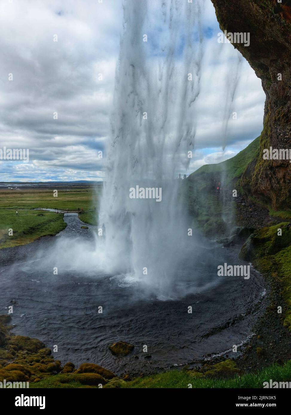 Seljalandsfoss is one of most beautiful and famous waterfalls on ...