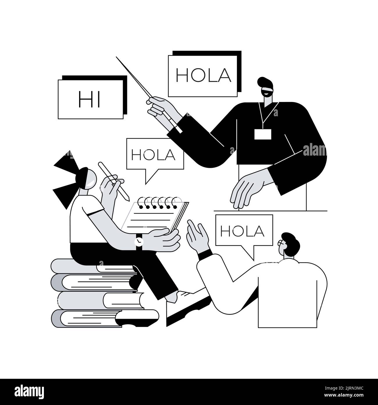 Learning english camp Cut Out Stock Images & Pictures - Alamy