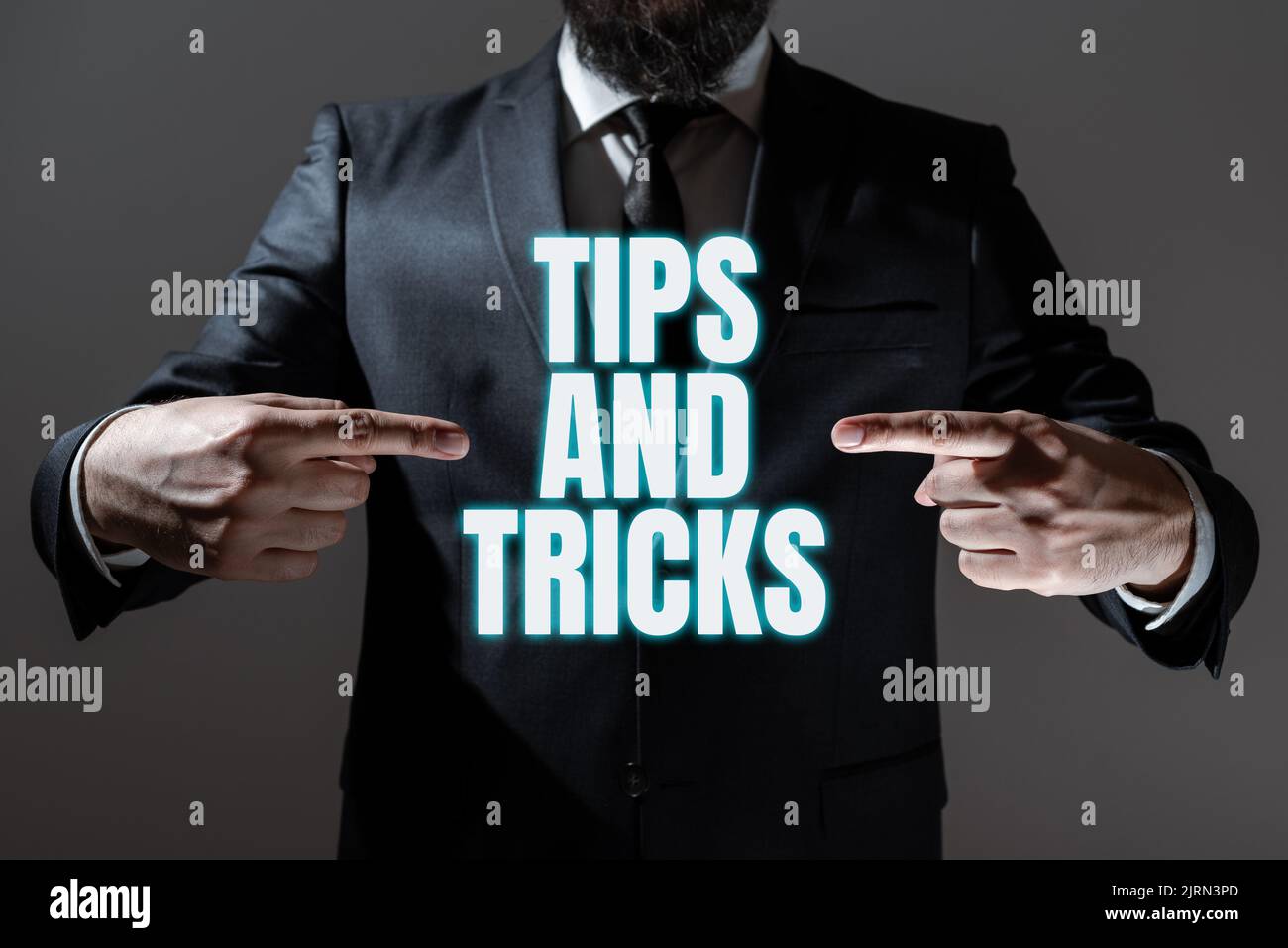 Conceptual display Tips And Tricks. Internet Concept Steps Life hacks ...