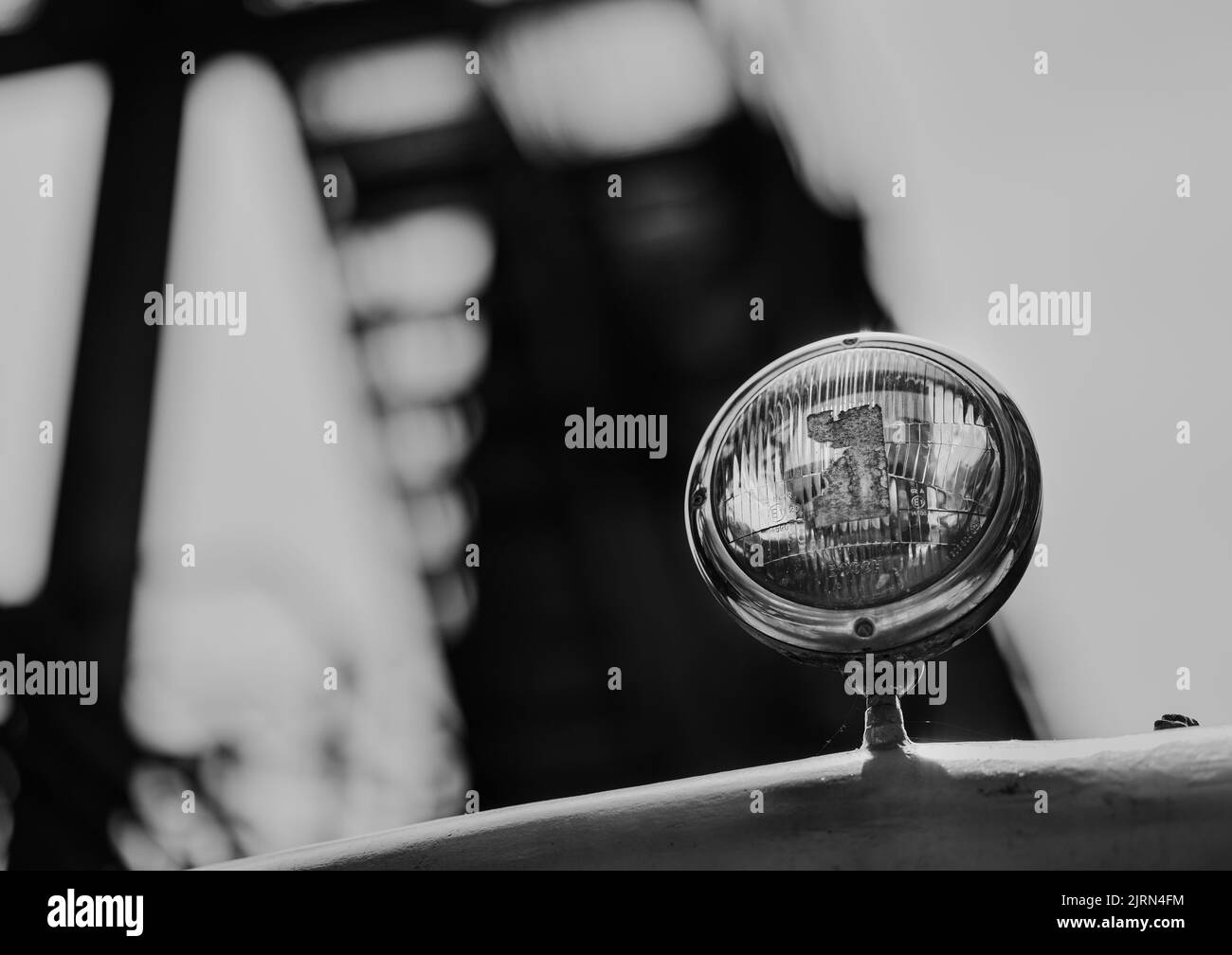 Round light Black and White Stock Photos & Images - Alamy