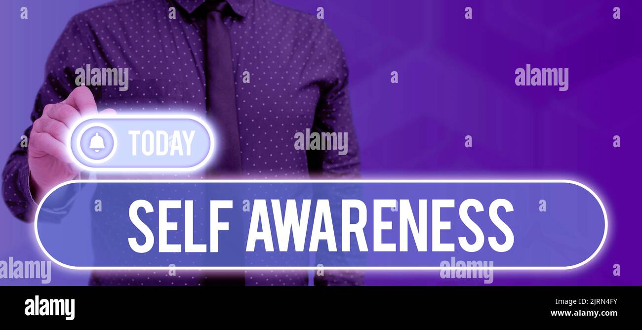 Inspiration showing sign Self AwarenessConsciousness of a person ...