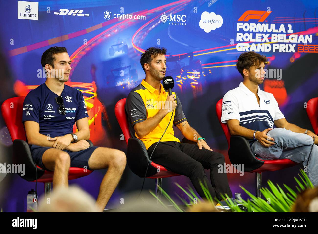 RICCIARDO Daniel (aus), McLaren F1 Team MCL36, LATIFI Nicholas (can ...
