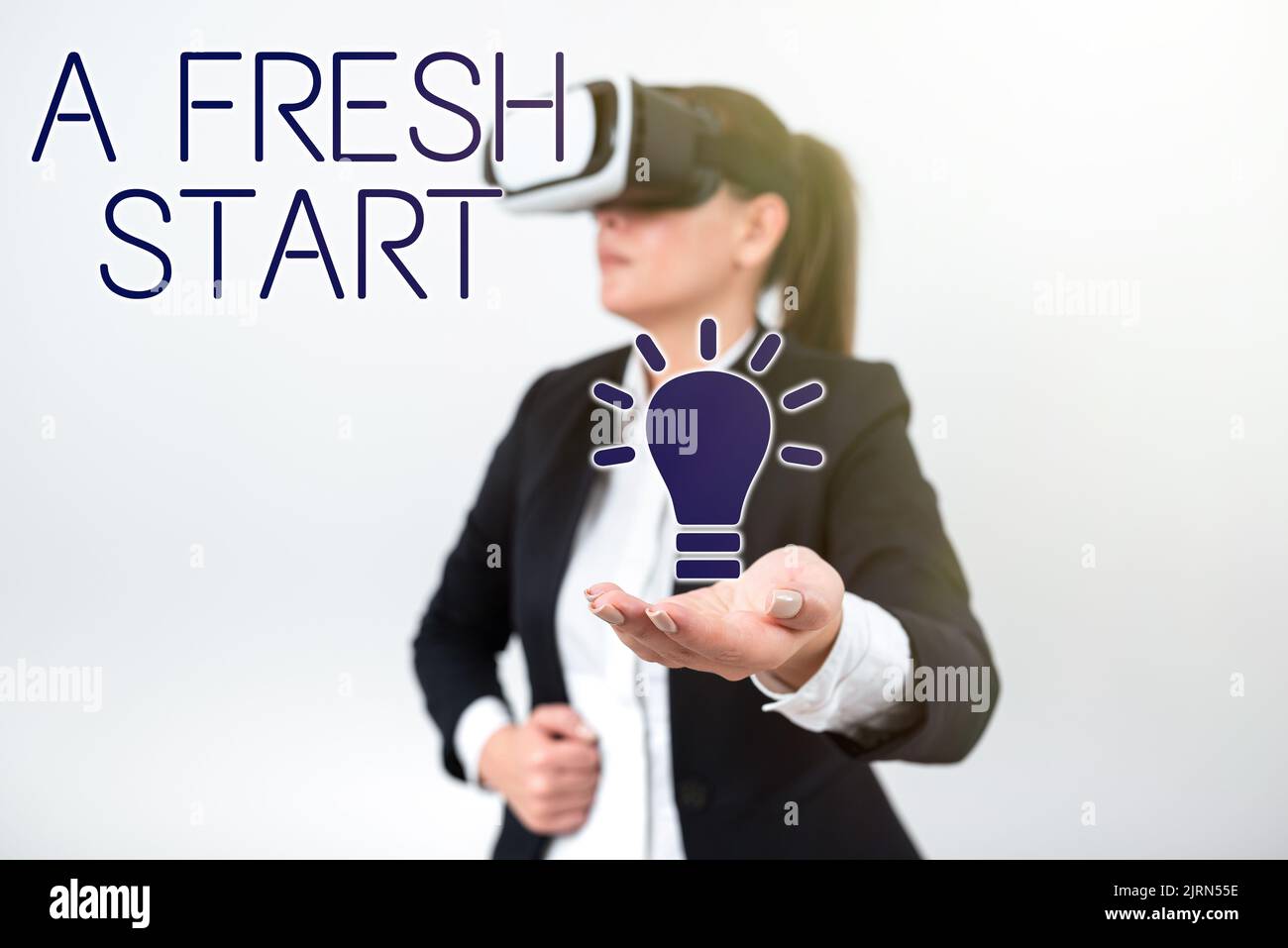Writing displaying text A Fresh Start. Business idea New beginnings ...