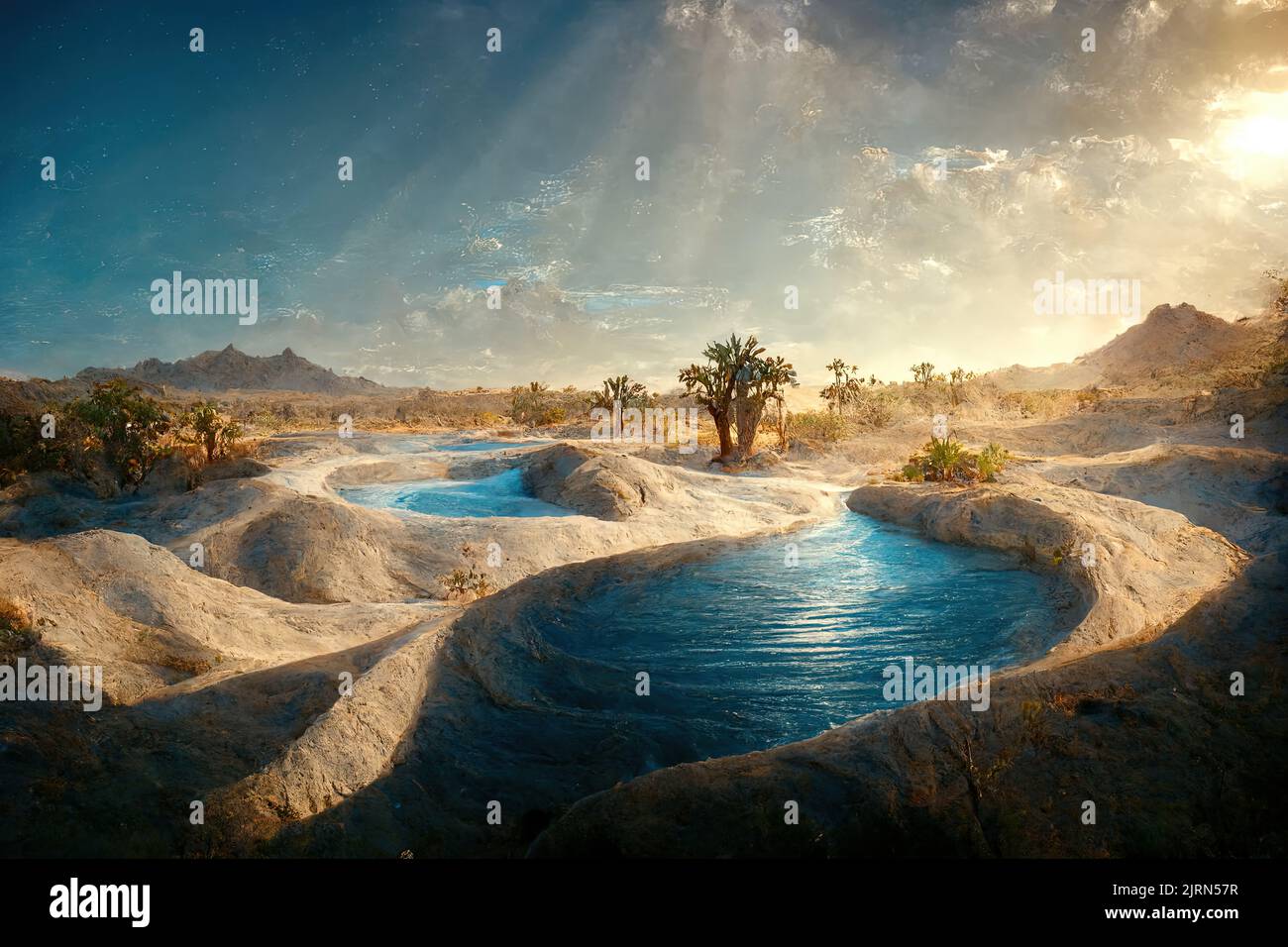 Desert video game hi-res stock photography and images - Alamy