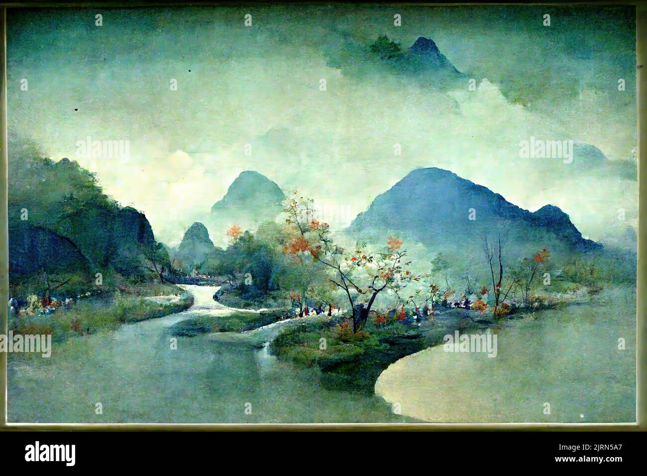 Simple Chinese Landscape Paintings