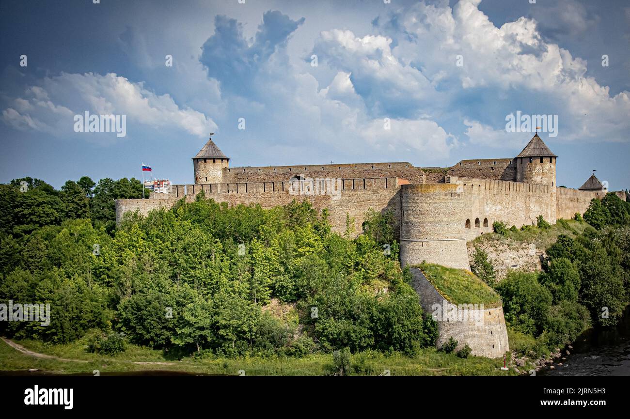 Ivangorod fortress hi-res stock photography and images - Alamy