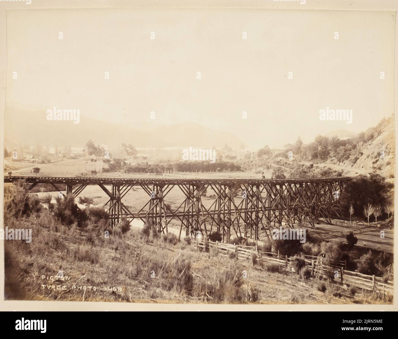 Picton. From the album: Untitled landscape, circa 1880, Nelson, by ...