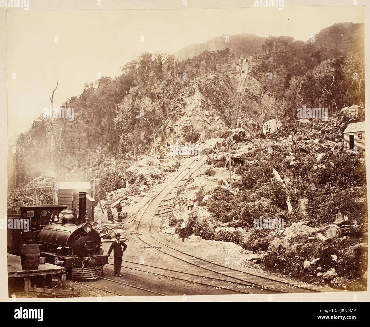 Lower incline, W.C.C. works. From the album: Untitled landscape, circa ...