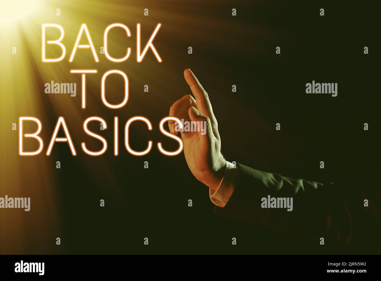 Inspiration showing sign Back To Basics. Business overview Return ...