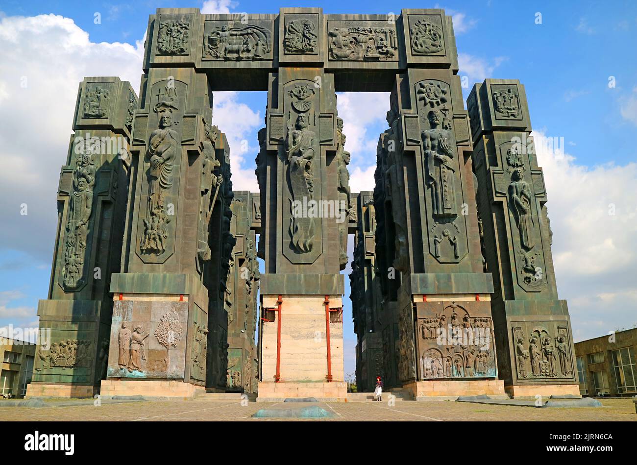 Chronicle of Georgia, a Breathtaking Massive 16 Pillars Approx. 30 ...
