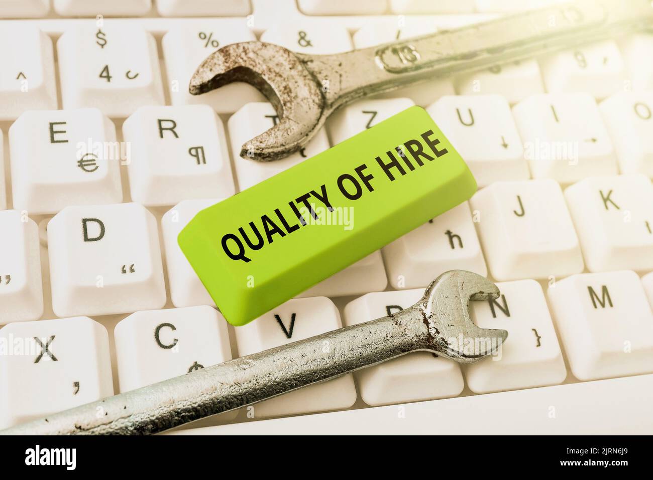 Handwriting text Quality Of Hire. Business idea Good professionals ...