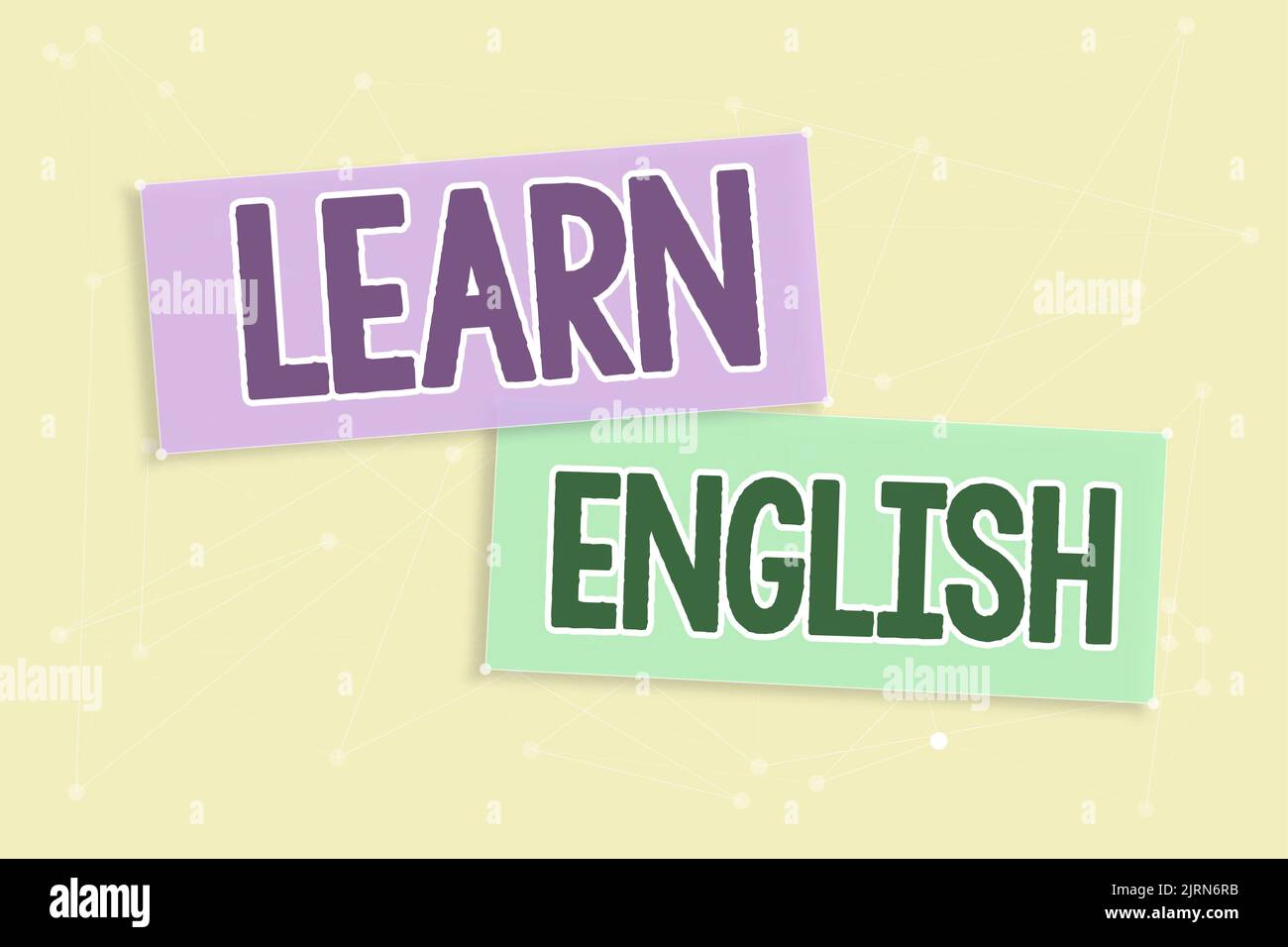 Sign displaying Learn English. Internet Concept Study another Language ...