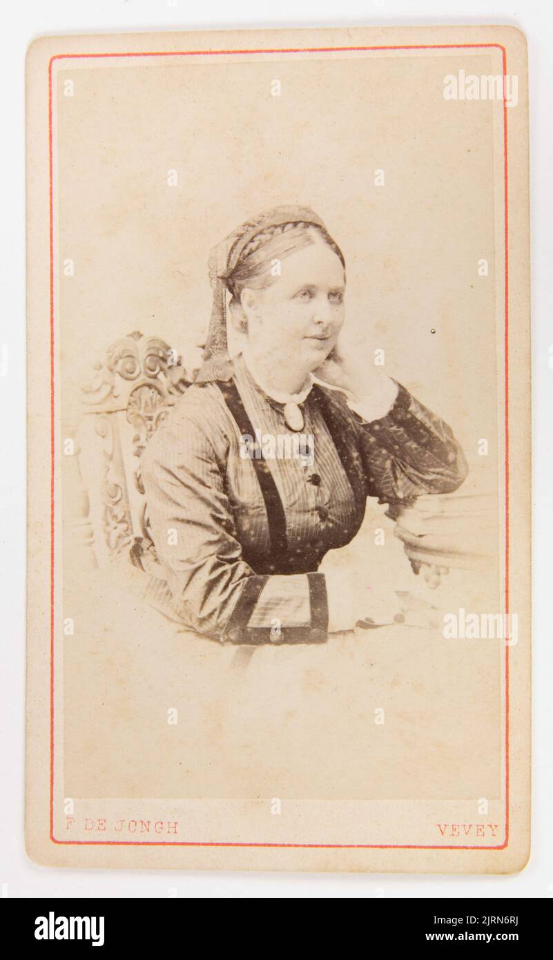 Photograph, 1877, by Francis De Jongh. Gift of Alison MacKay, 1964 ...