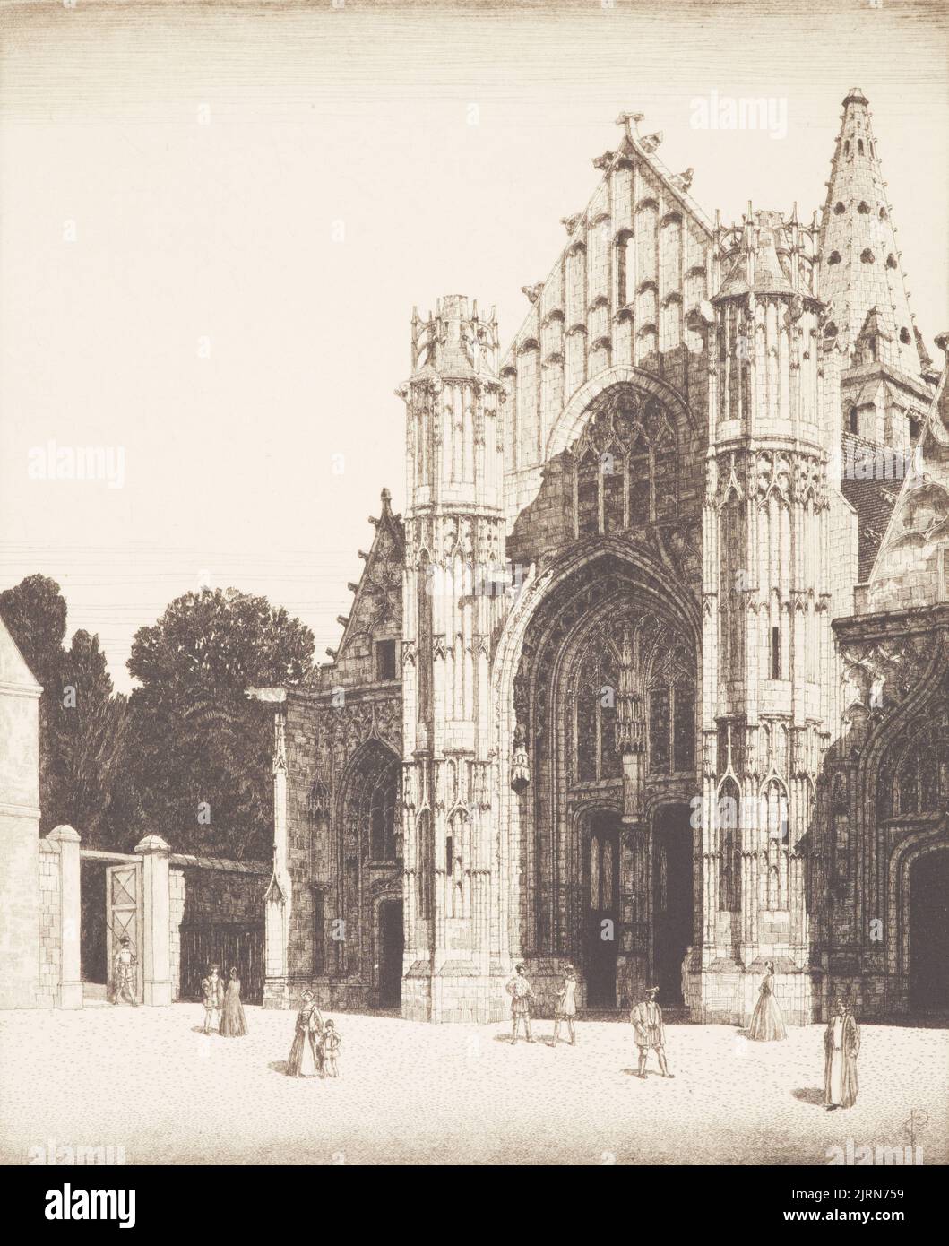 St. Pierre, Senlis, 1942, England, by Herbert Warlow. Bequest of Miss E ...