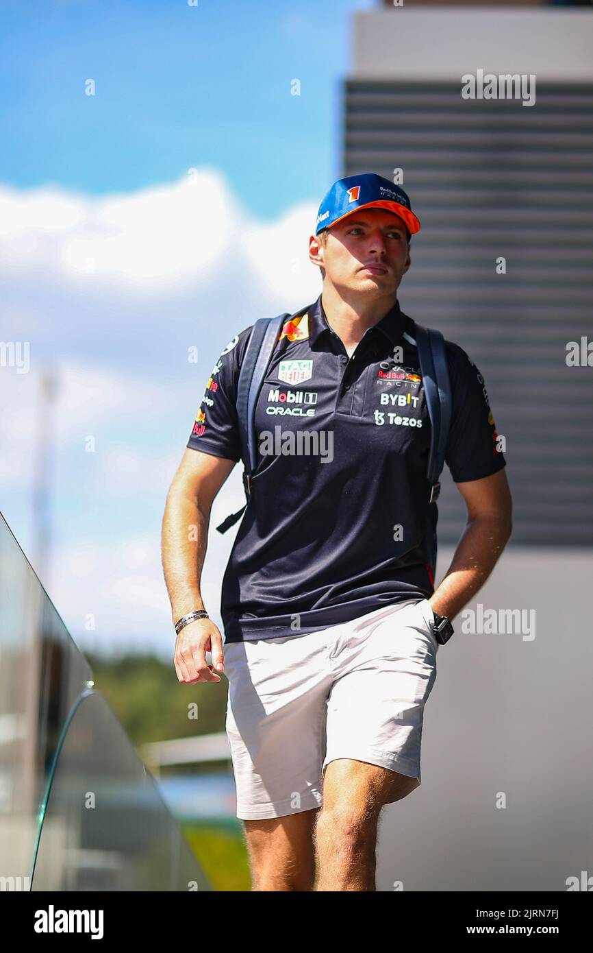 #01 Max Verstappen Red Bull Racing Honda during the Belgian GP, 25-28 August 2022 at Spa ...