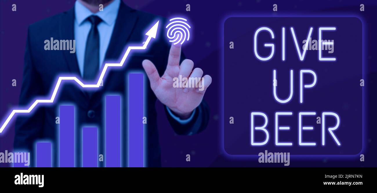 Quit alcohol sign hi-res stock photography and images - Alamy