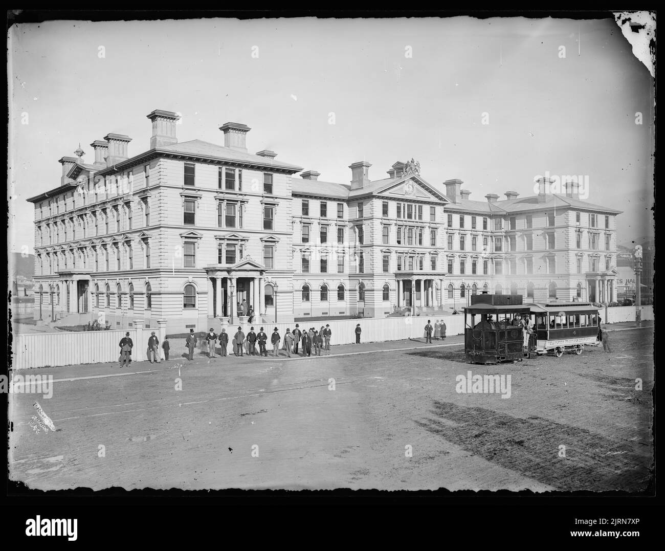 Wellington government buildings Black and White Stock Photos & Images ...
