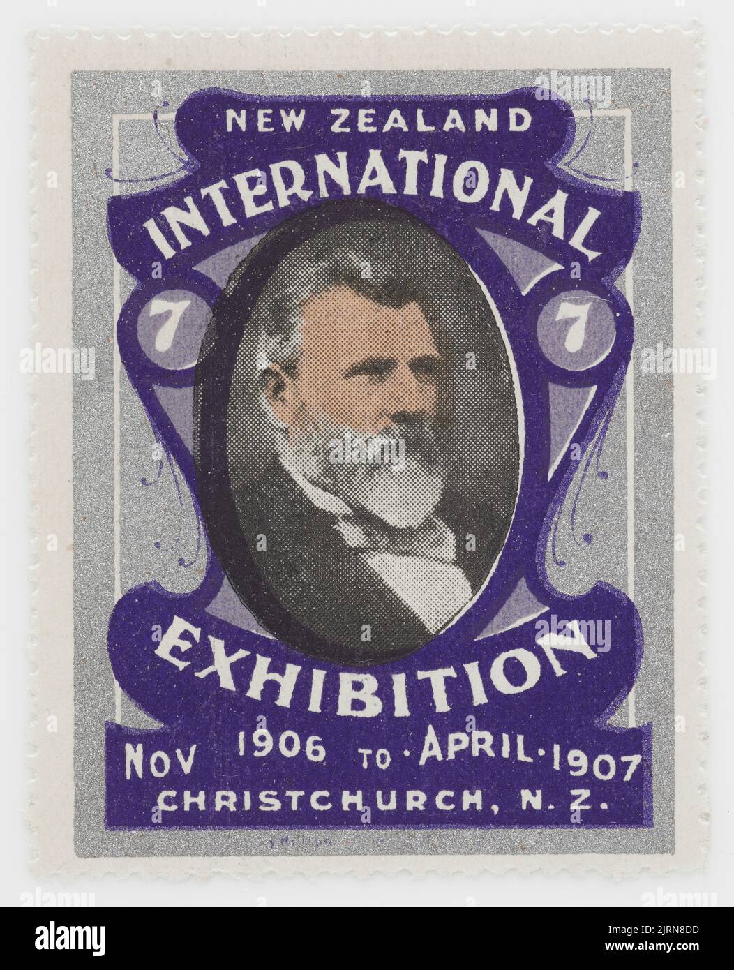 Christchurch exhibition label no 7 cinderella hi-res stock photography ...