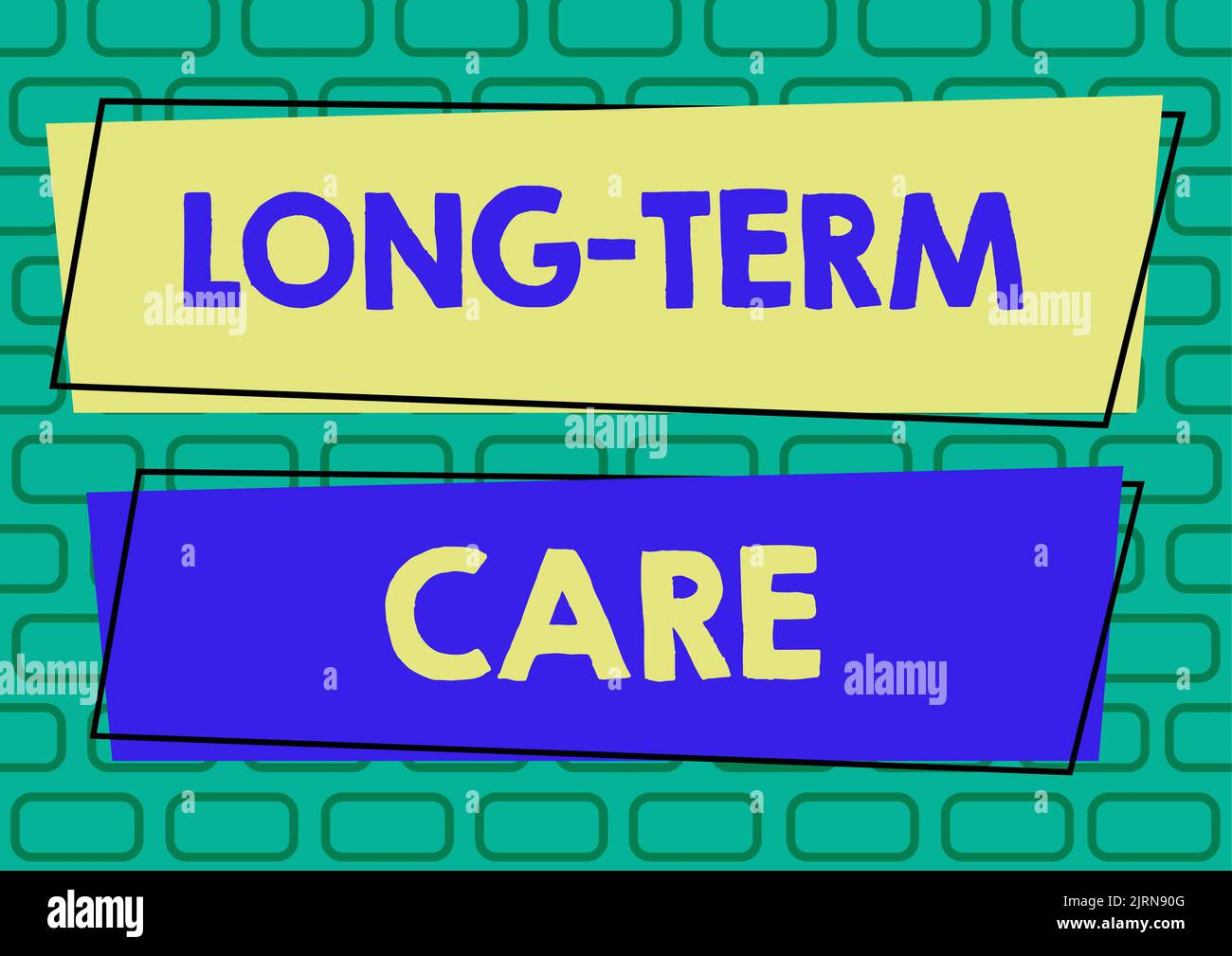 Inspiration showing sign Long Term Care. Word for Adult medical nursing ...
