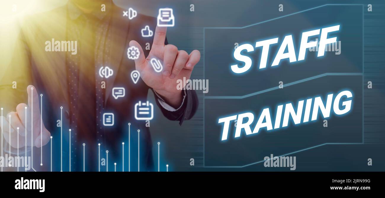 Conceptual display Staff TrainingA program that helps employees to ...