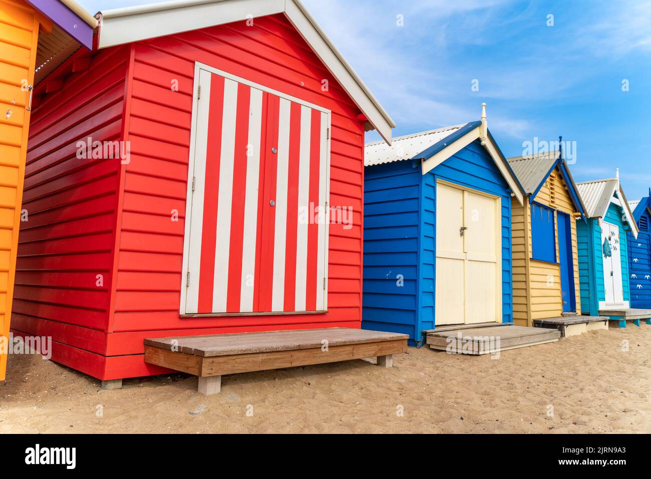 Bathing boxes melbourne australia hi-res stock photography and images ...